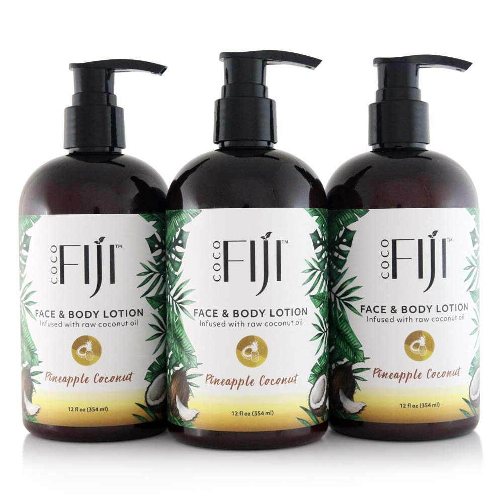 Amazon.com : Coco Fiji Face & Body Lotion Infused With Coconut Oil ...