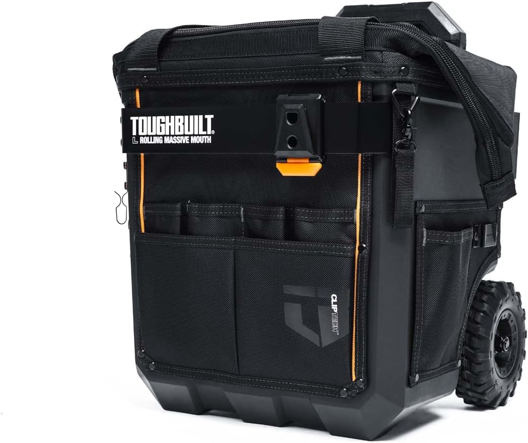 ToughBuilt CT-61-14 Large Rolling Massive Mouth Tool Bag 350mm / 14 ...