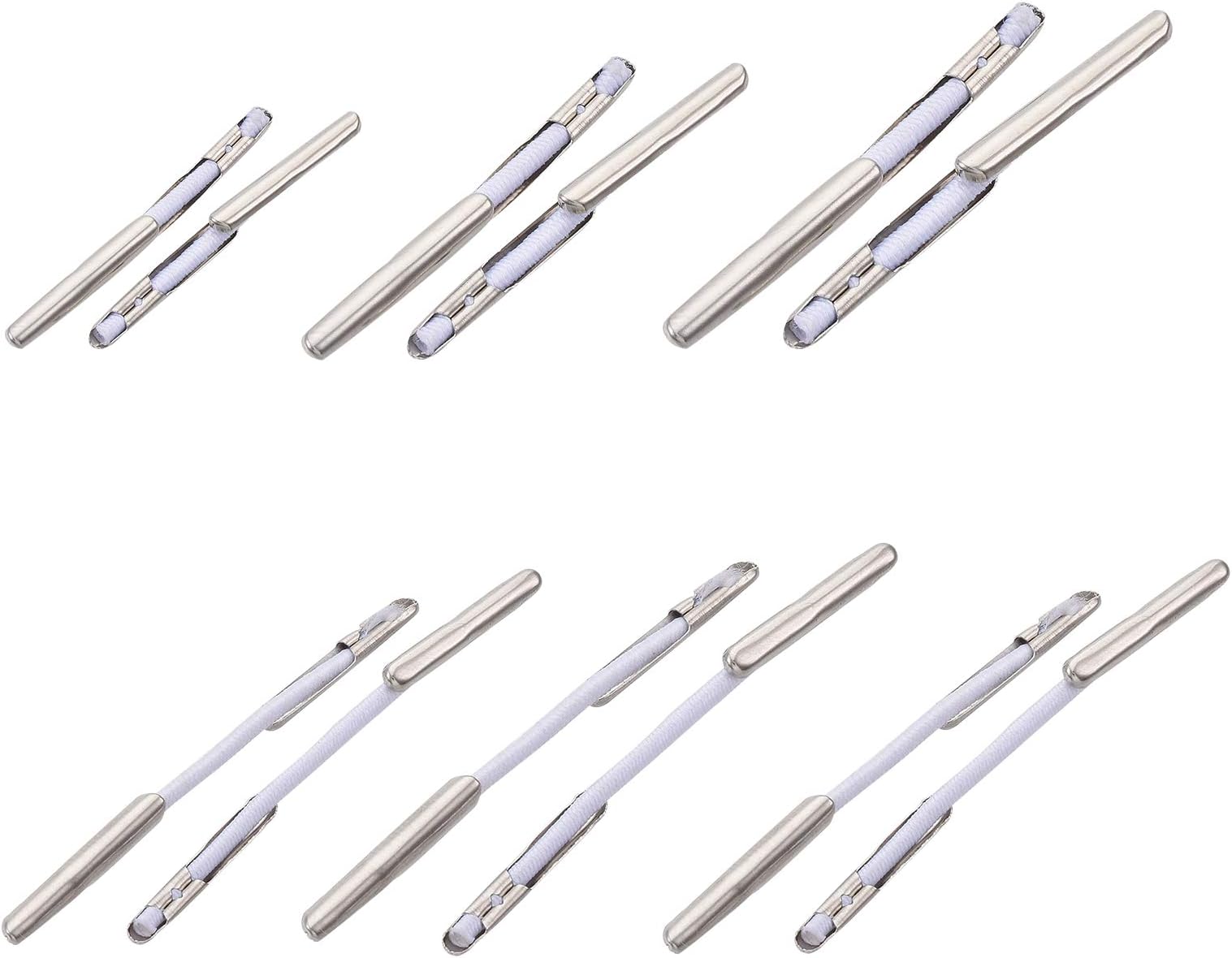 Amazon.com: SUPVOX 50PCS Elastic Barbed Cords Loop Stretch Round String ...