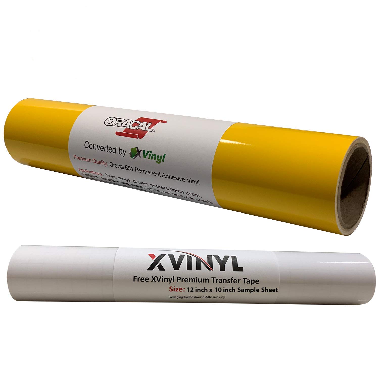 Oracal 651 Signal Yellow Vinyl Glossy Permanent Adhesive Vinyl Great ...