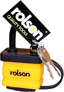 Rolson 3 x 40mm Weather-Resistant Padlock : Amazon.co.uk: DIY & Tools