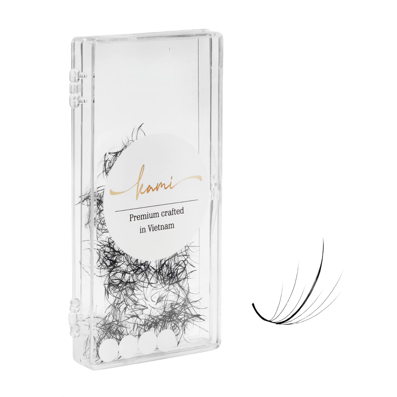 Amazon.com: KAMI LASHY 500pcs Camellia Wispy Volume Lashes, Super Soft ...