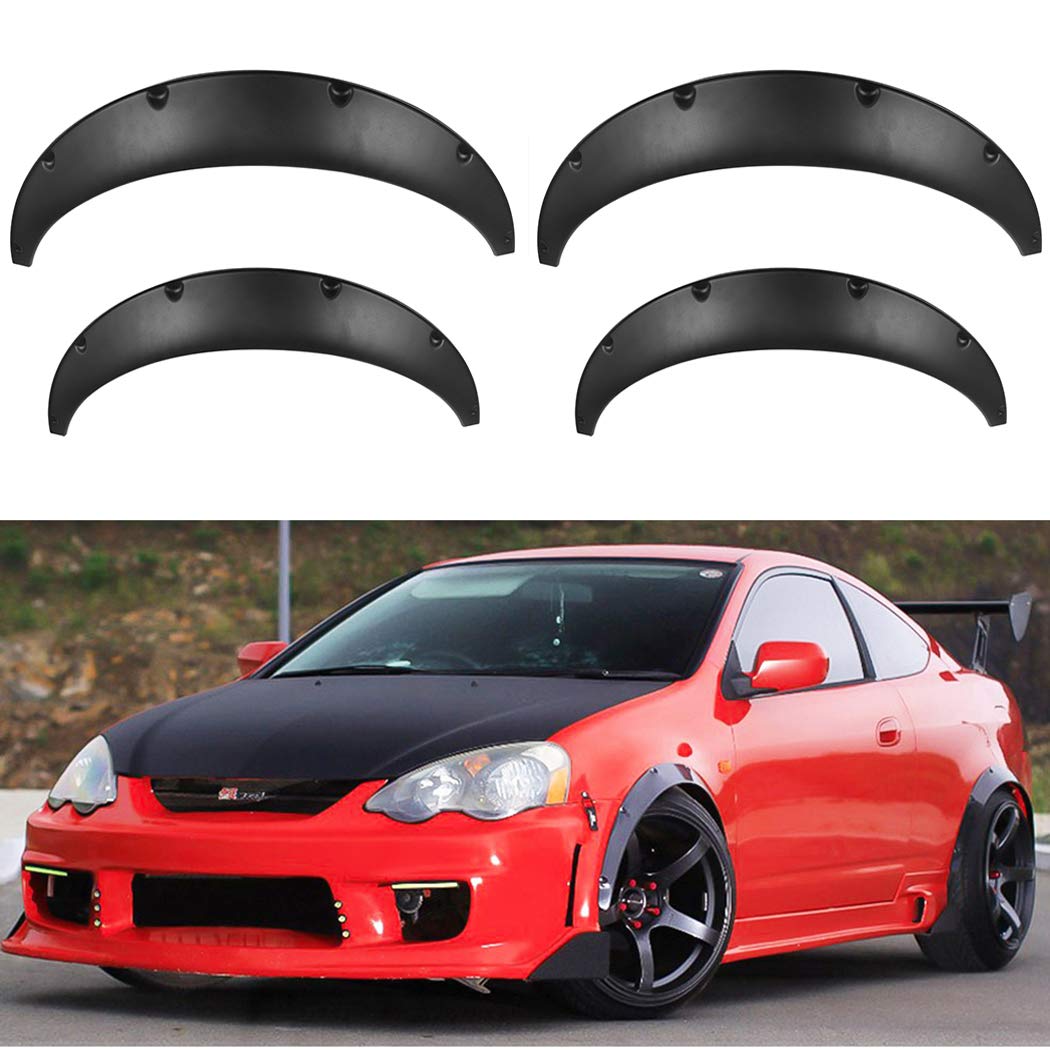 Amon Tech Fender Flares Universal Car Truck Wheel Eyebrow Arch ...