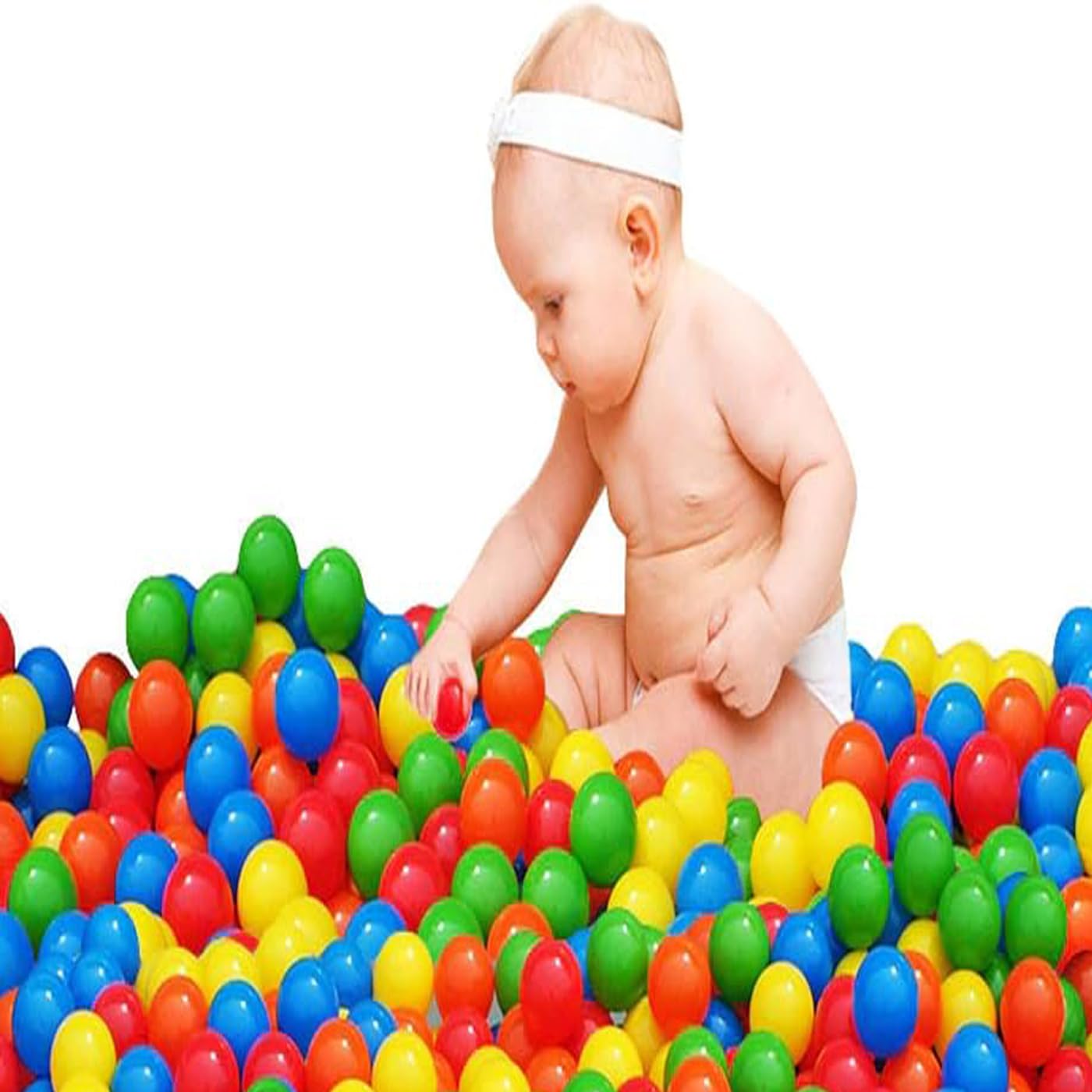 Verbier Swimming Balls for Kids Colourful Mini Pool Ball for Playing ...