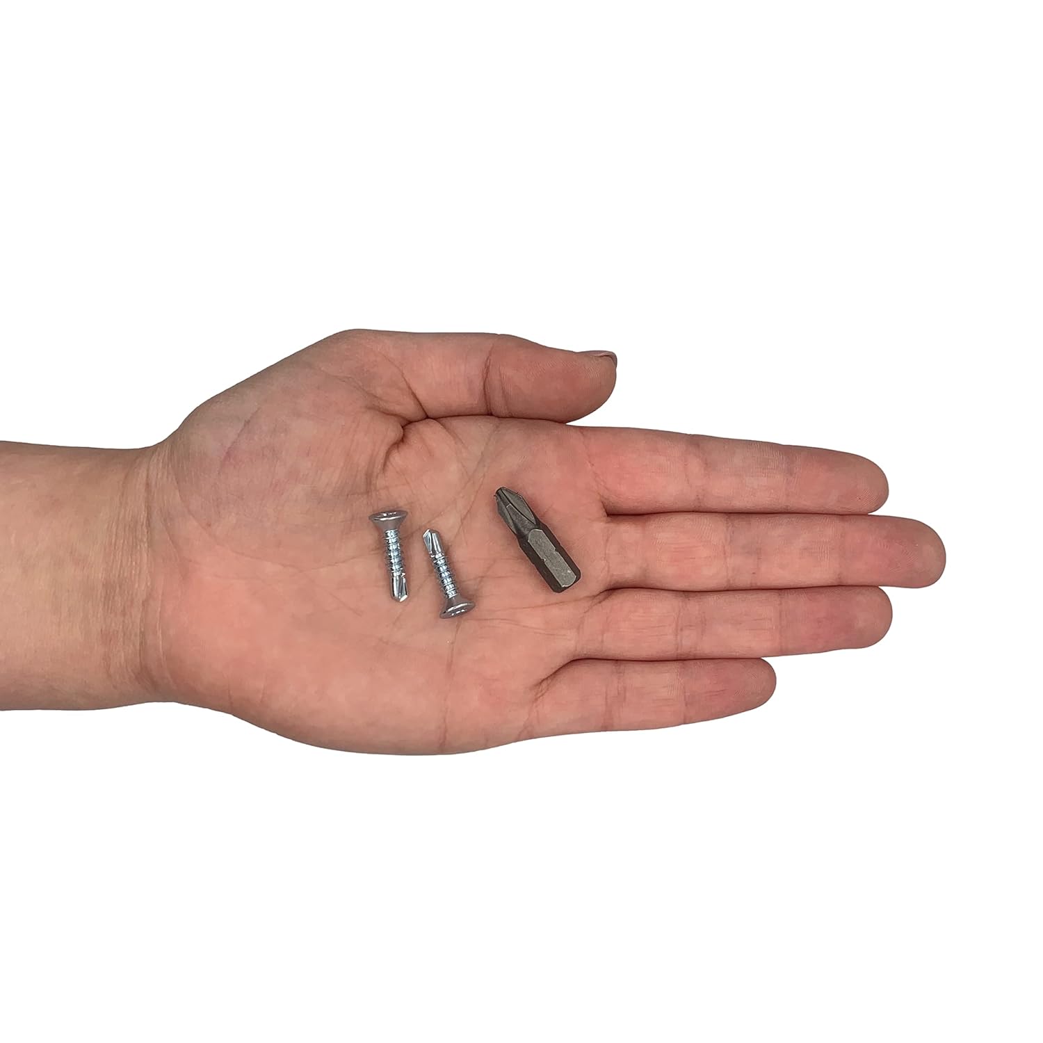 (Pack of 400 pcs) DIN 7504 P Zinc Plated Steel 4.2 x 19 mm Screws, Self ...