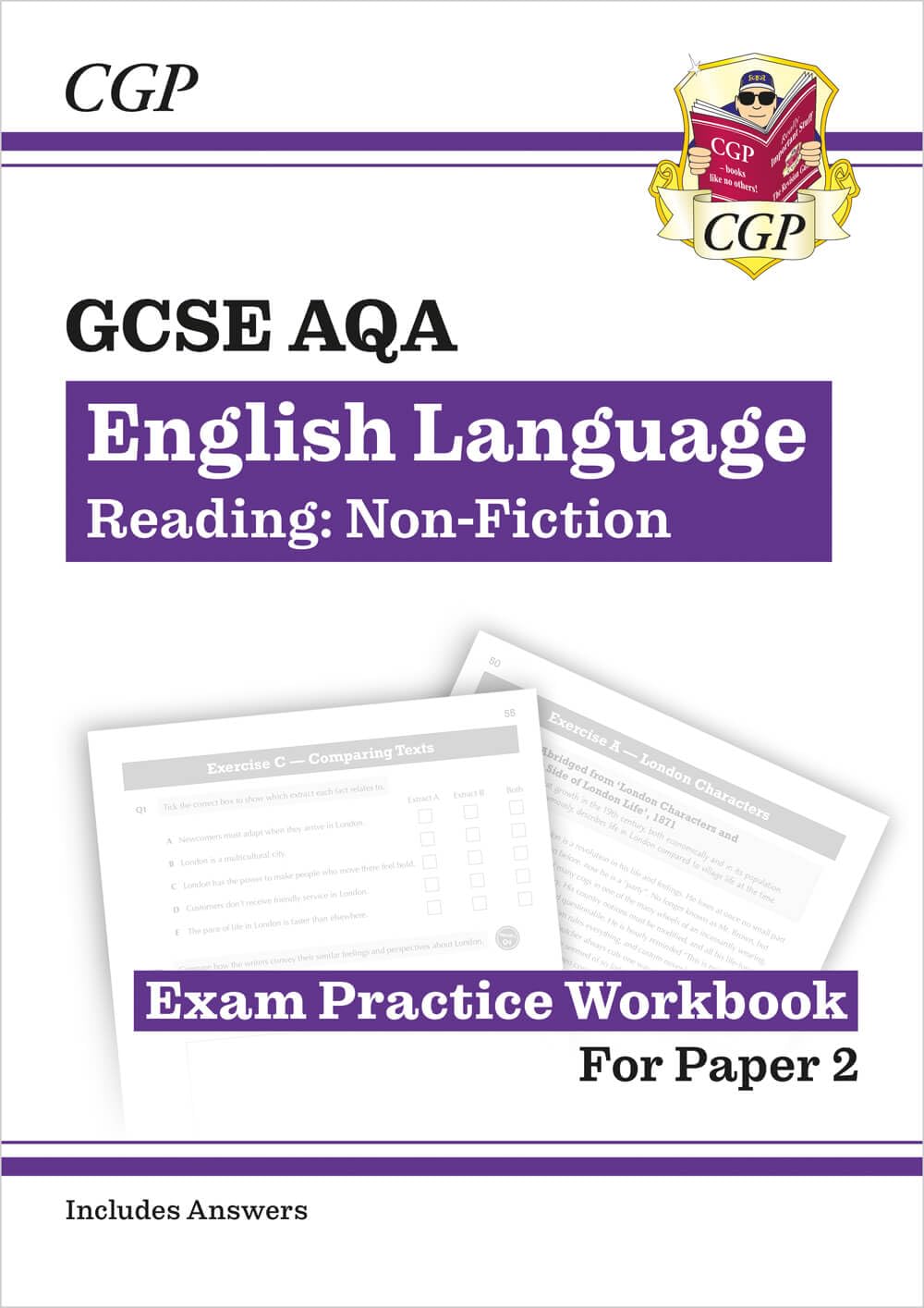 Amazon.co.jp: GCSE English Language AQA Reading Non-Fiction Exam ...