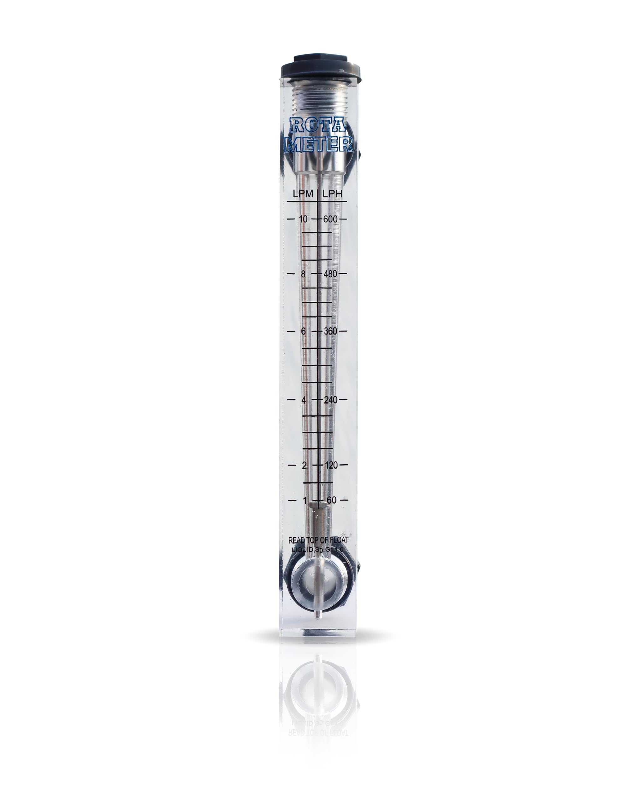IONIX Rotameter 600 LPH Flow Rate 1/2" INCH IN OUT PANEL MOUNT : Amazon ...