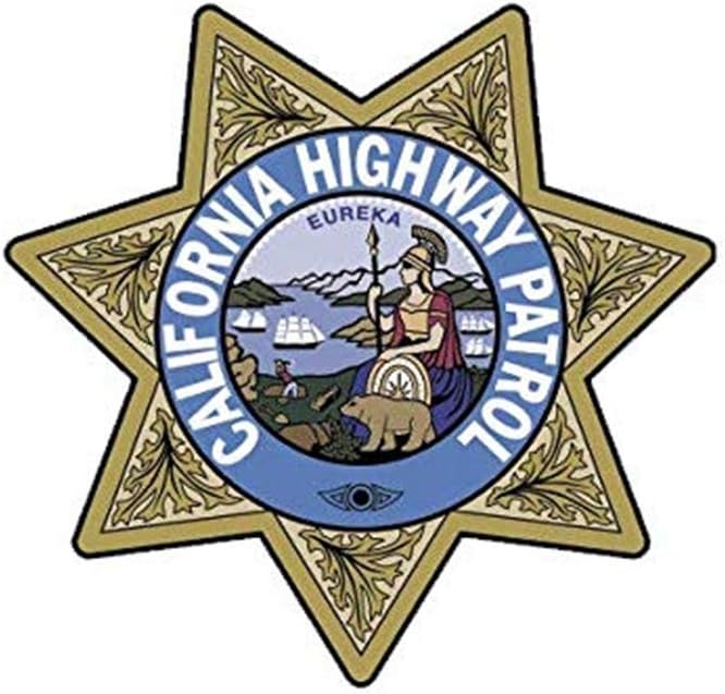 Amazon.com - California Highway Patrol Seal CHP Chips - Vinyl Decal ...