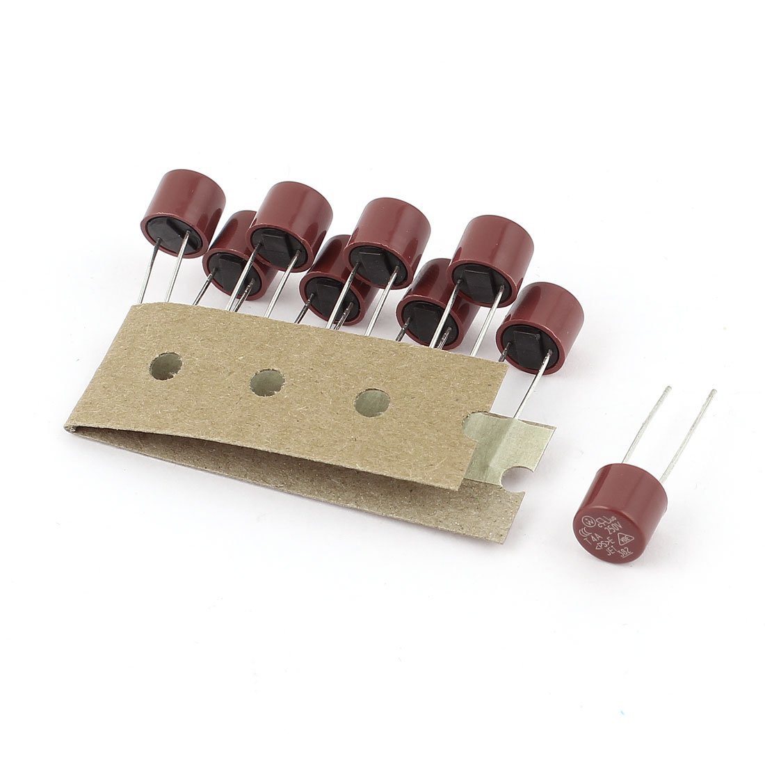 Aexit 10 Pcs Fuses T4A 4A 250V TR5/5TR Miniature Micro Slow Cartridge ...