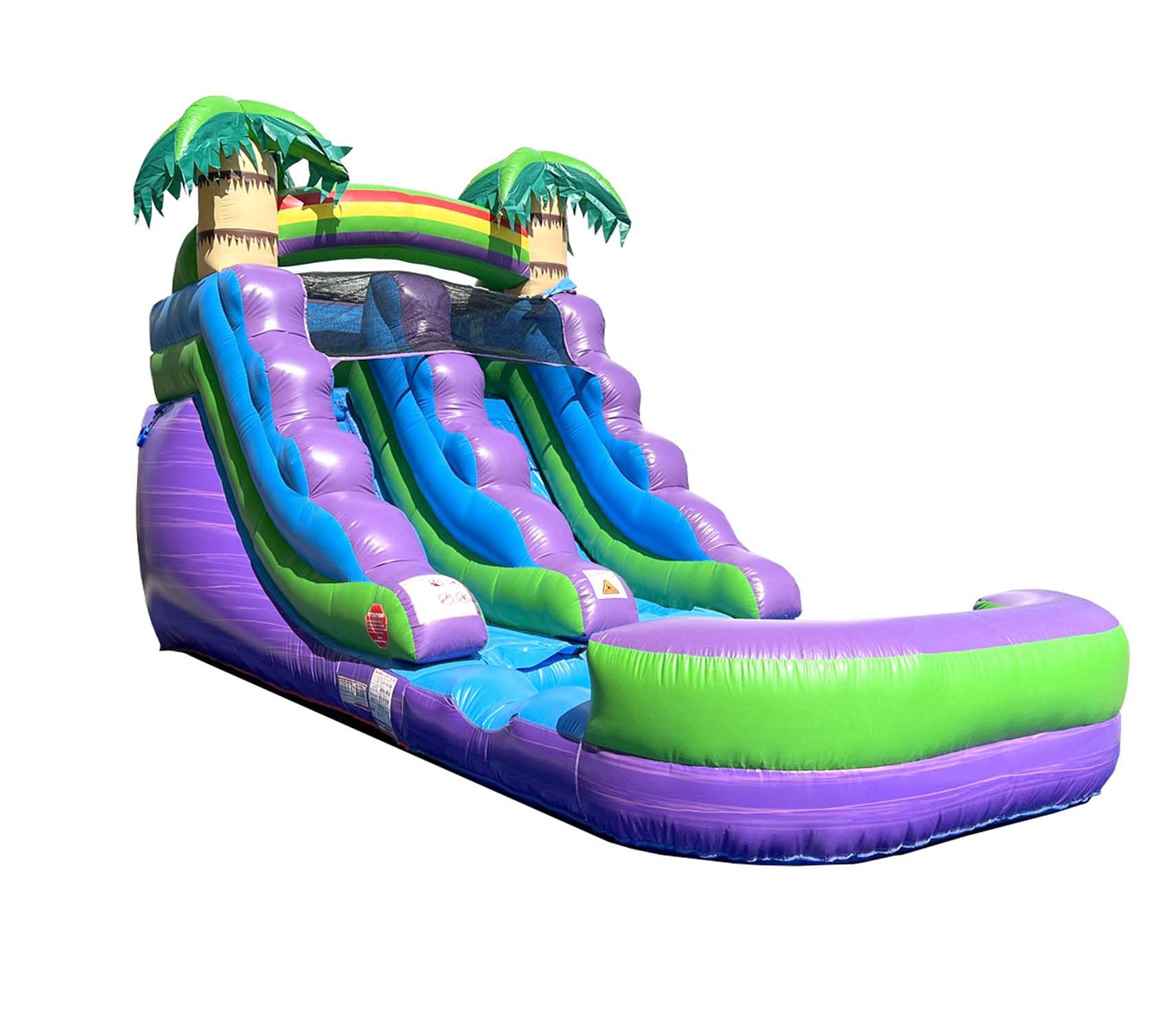 Amazon.com: Pogo Bounce House Inflatable Water Slide for Kids(Without ...