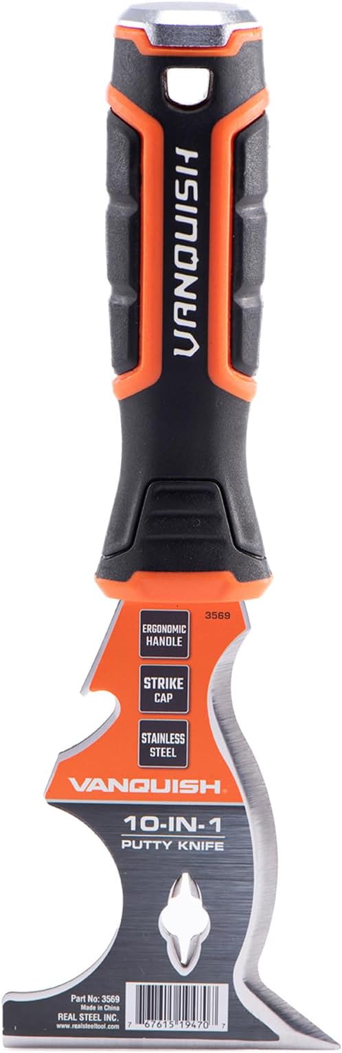 Amazon.com: ROTATION Soft Grip, Heavy Duty, Scraper with Hammer End, 1. ...