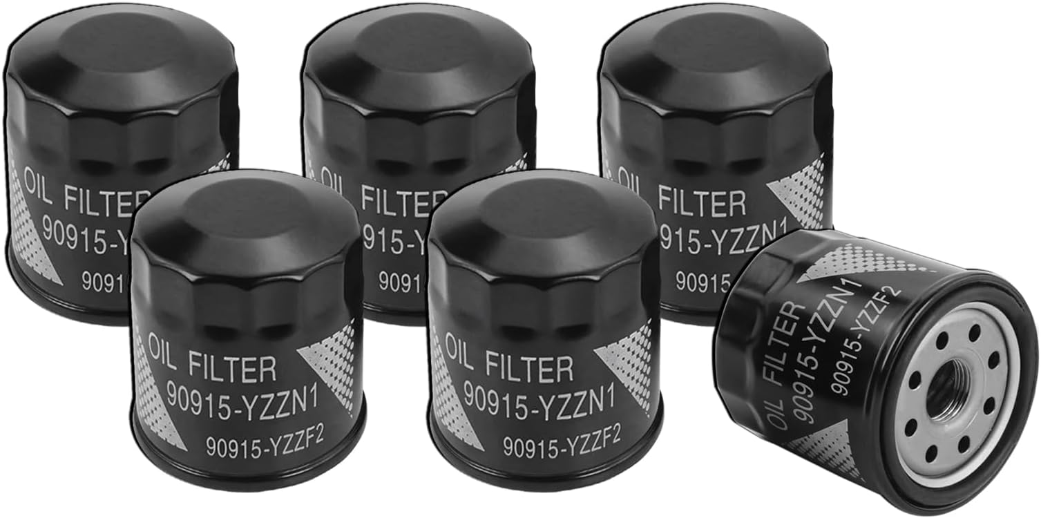 Amazon.com: Toyota Genuine Oil Filter, 90915-YZZN1, OEM Engine Filter ...