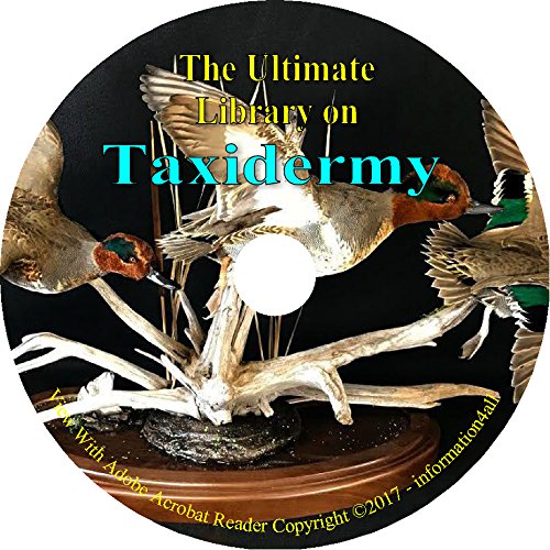 Taxidermy, Ultimate Library on CD – 30 Books, Art, History, Mounting ...