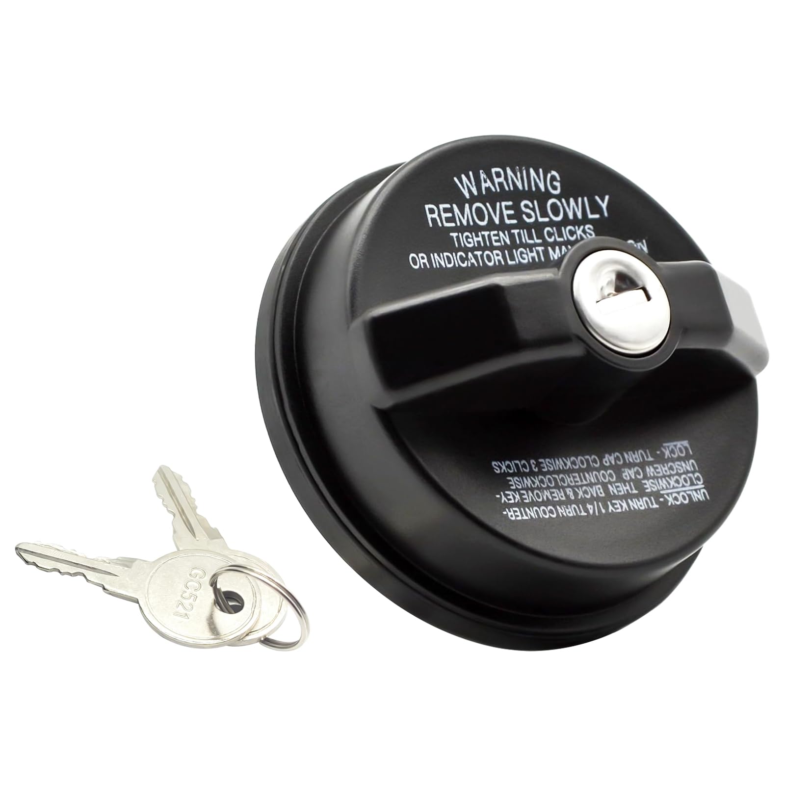 Amazon.com: Gas Cap, Locking Gas Cap 12495845 for Chevy, GMC, Honda ...