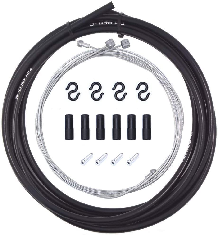 Bestgle Universal Mountain Bike Brake Cable Kit and Housing Set Bicycle ...