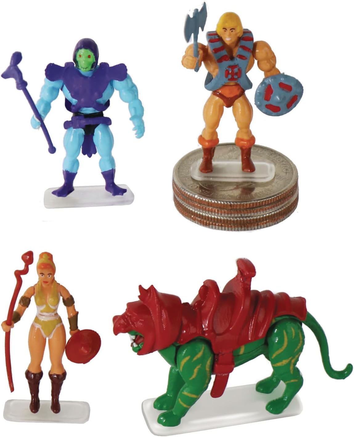 Amazon.com: World's Smallest Masters of The Universe Micro Action ...