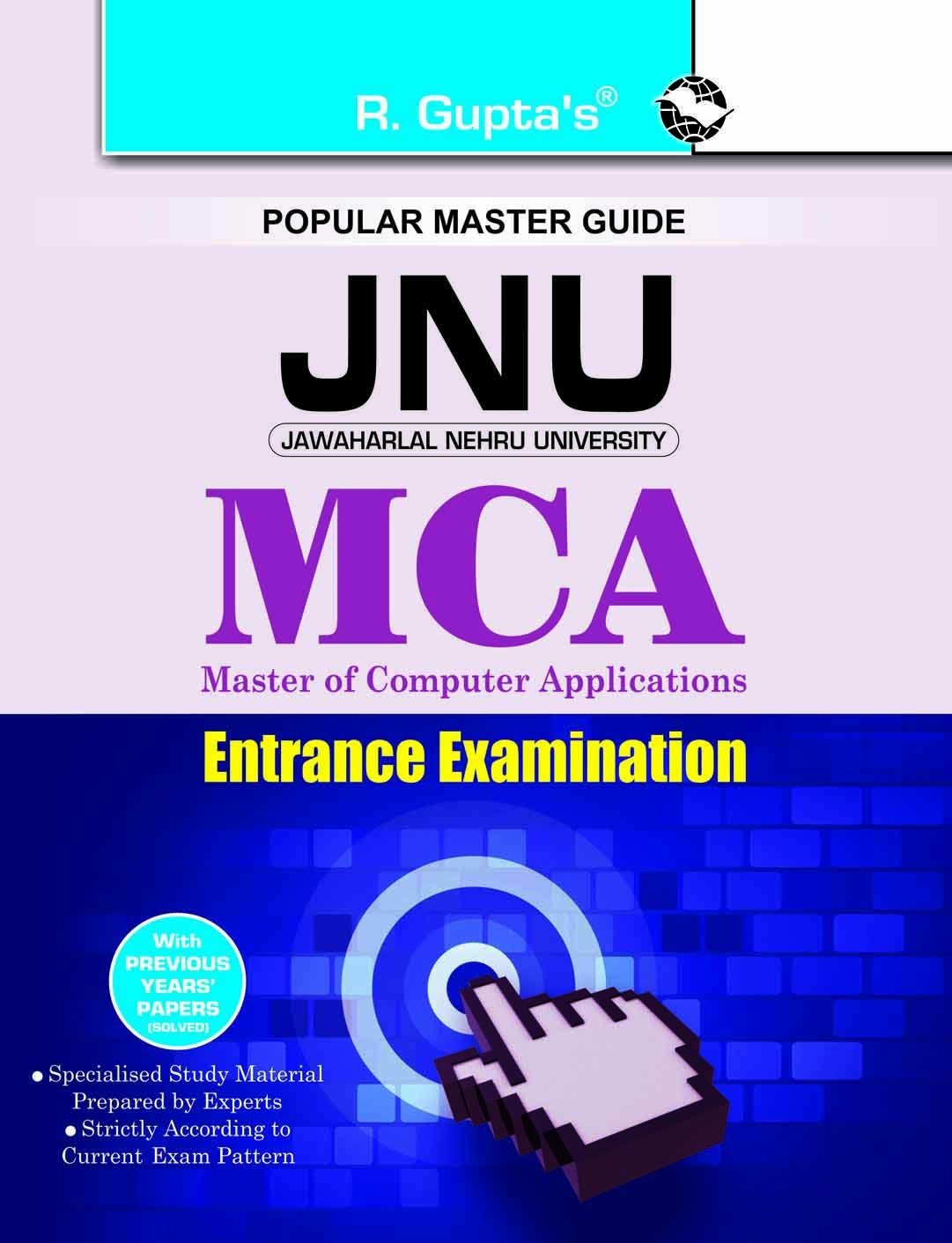 Buy JNU MCA (Master of Computer Application) Entrance Exam Guide Book ...
