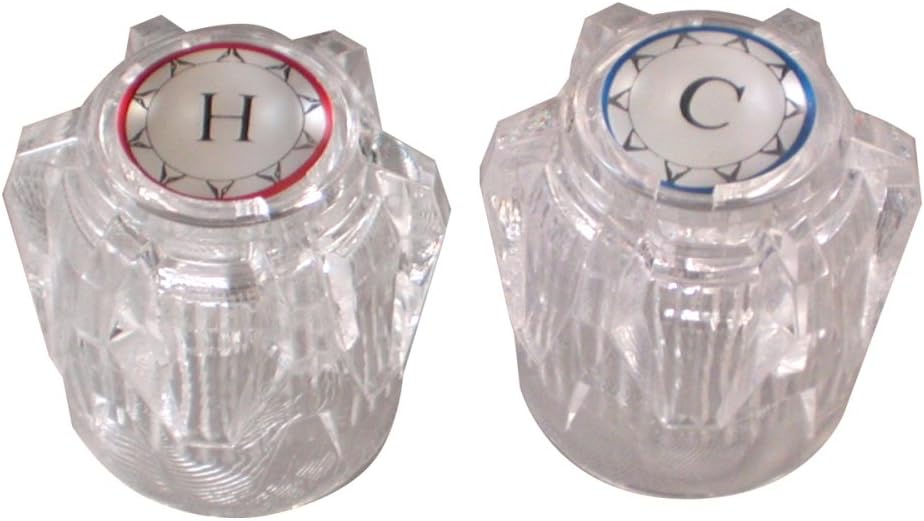 Danco 88810 Replacement Faucet Handles for Moen, Clear Acrylic - Faucet Handles - Amazon.com