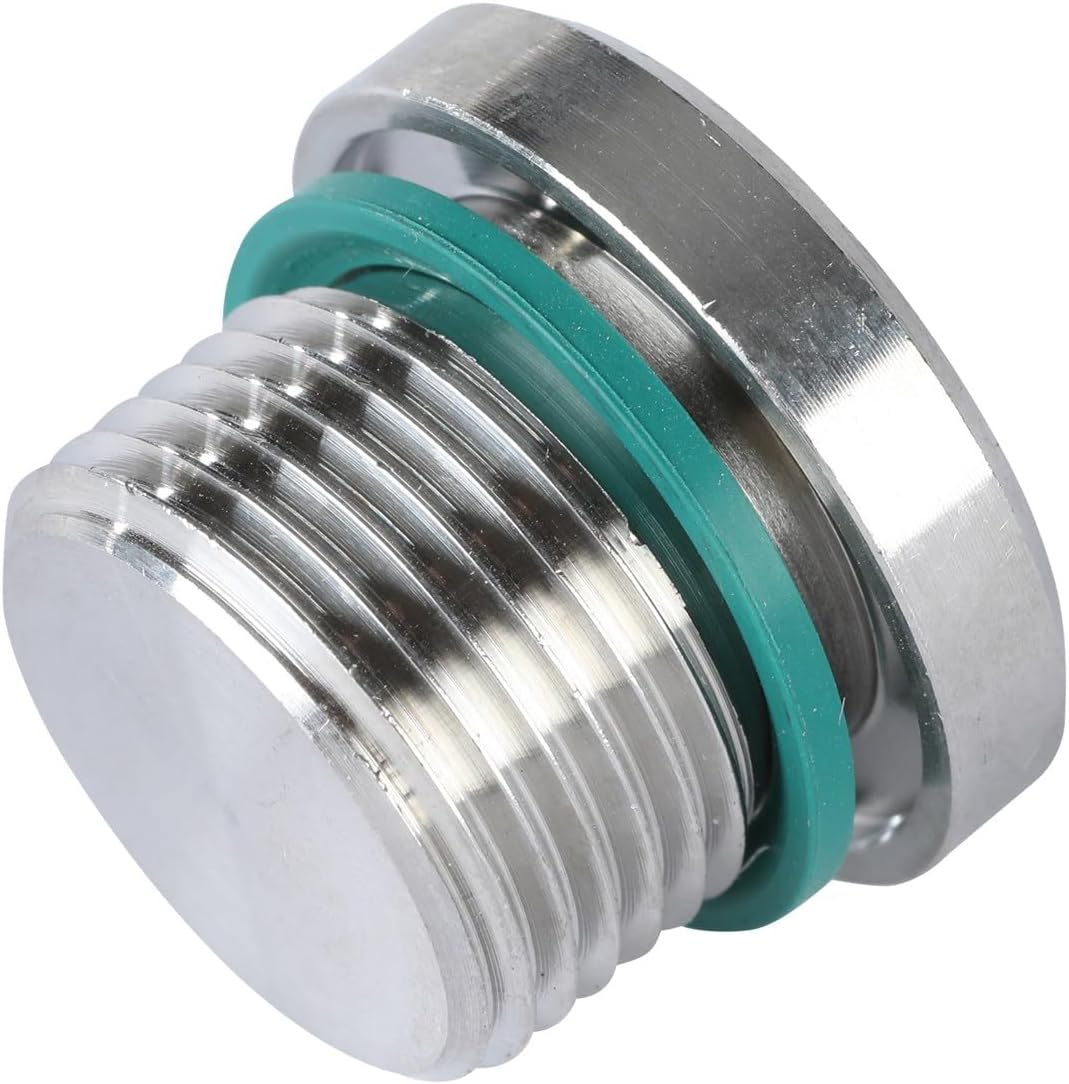 Amazon.com: Autokemat Engine Oil Pan Drain Plug with Seal Ring ...