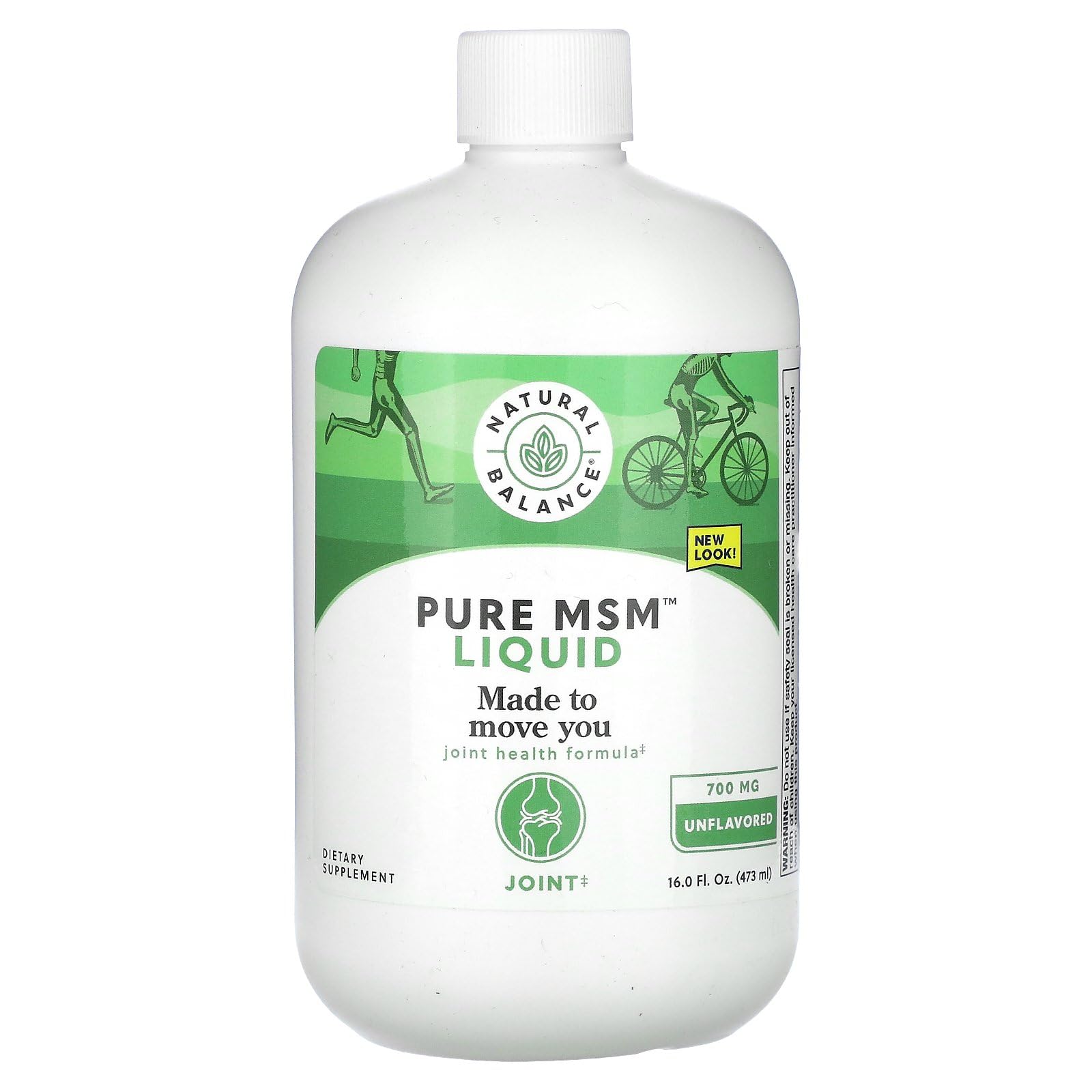 Amazon.com: Natural Balance Pure MSM Liquid - 700 mg - Unflavored ...