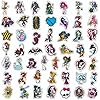 Amazon.com: Monster High School Stickers Pack, 50Pcs Anime Vinyl ...
