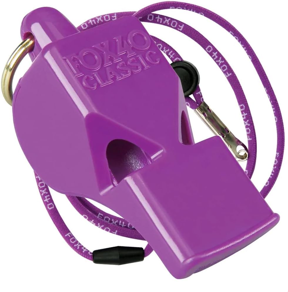 Fox 40 Classic Whistle (PURPLE) : Amazon.co.uk: Sports & Outdoors