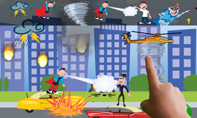 ClickySticky Superheroes - App on Amazon Appstore