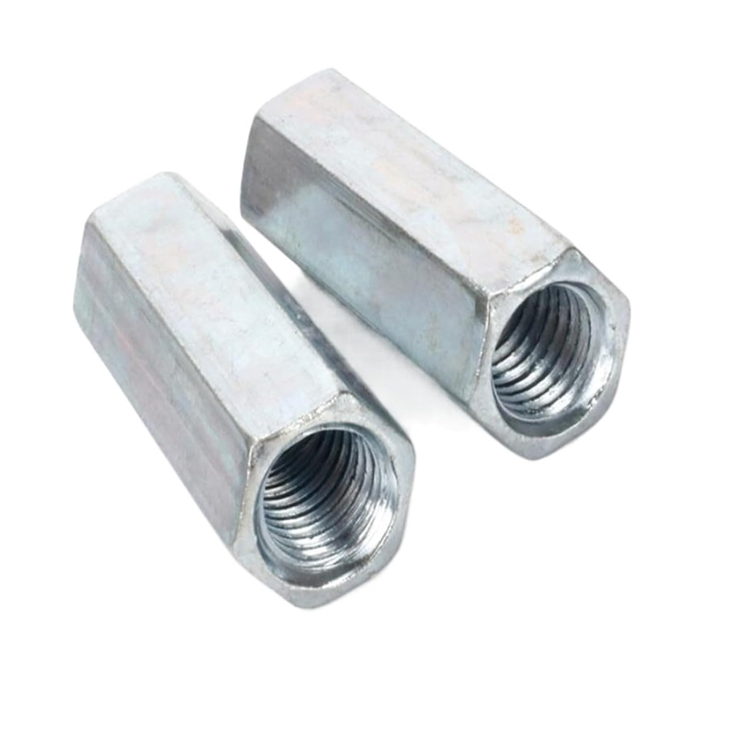 M3 M4 M5 M6 M8 M10 M12 Steel with Zinc Hex Standoff Spacer Coupling Nut Galvanized Long Hex Nut ...