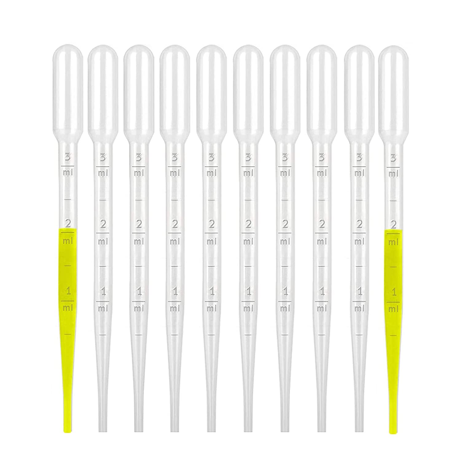 Buy 50 Pcs 3ml Plastic Transfer Pipettes, Disposable Transfer Dropper ...