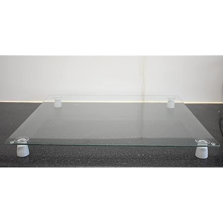 Deenz 60X52Cm Universal Hob Cover Plate Tempered Glass Worktop Saver ...