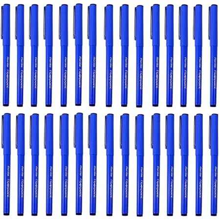 Rorito Fiberpoint Fiber Tip Pen (Blue) : Amazon.in: Office Products