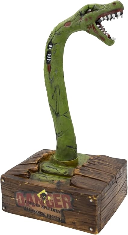 Amazon.com: Terrifying Multicolor Animatronic Light-Up Talking Zombie ...