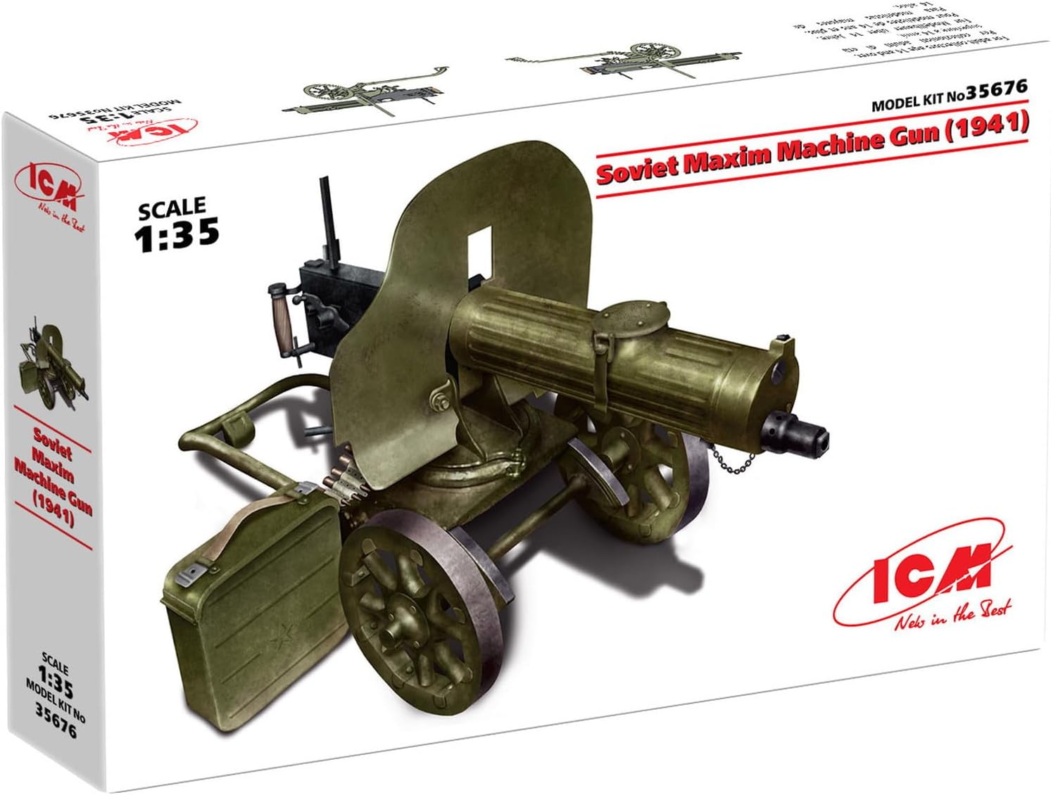 ICM Models Soviet Maxim Machine Gun 1941 Kit, Aircraft - Amazon Canada