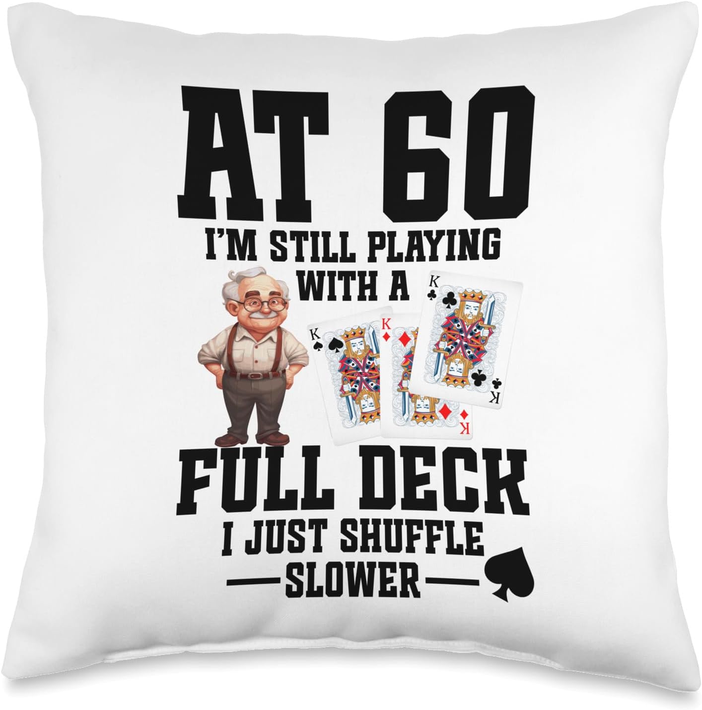Amazon.com: Canasta 60th Birthday Grandpa Game Cards Set Canasta Throw ...