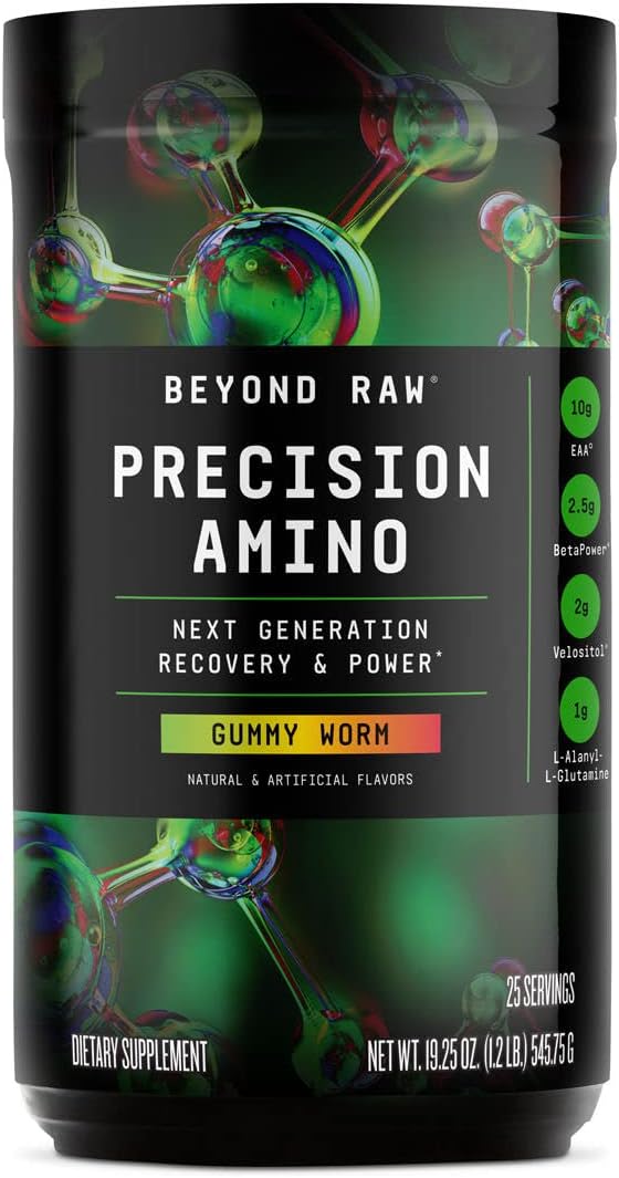 Amazon.com: BEYOND RAW Precision Amino, Recovery & Power Amino Acid ...