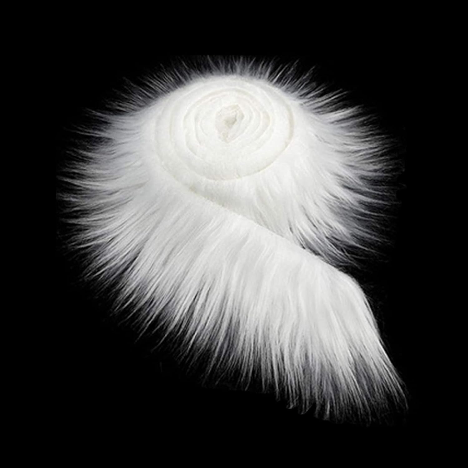 Amazon.com: Faux Fur Fabric Shaggy Precut Strips, Plush Fluffy Furry ...