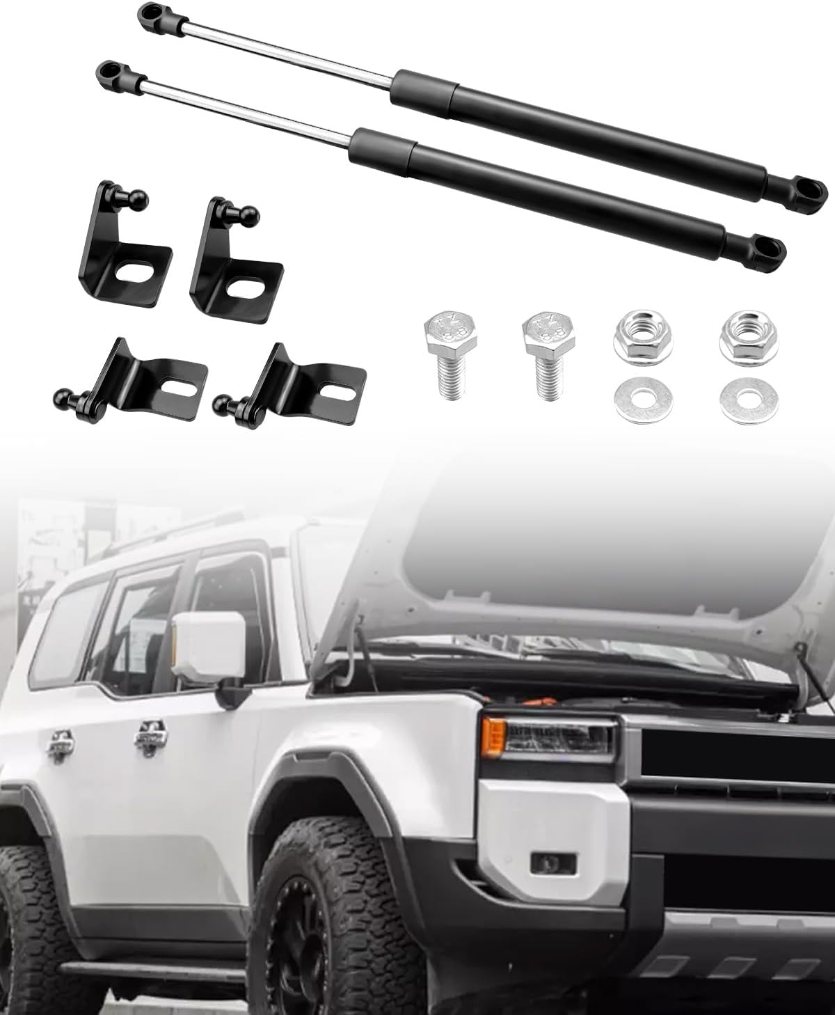 Amazon.com: Heutamo Front Hood Lift Support Struts Compatible with ...