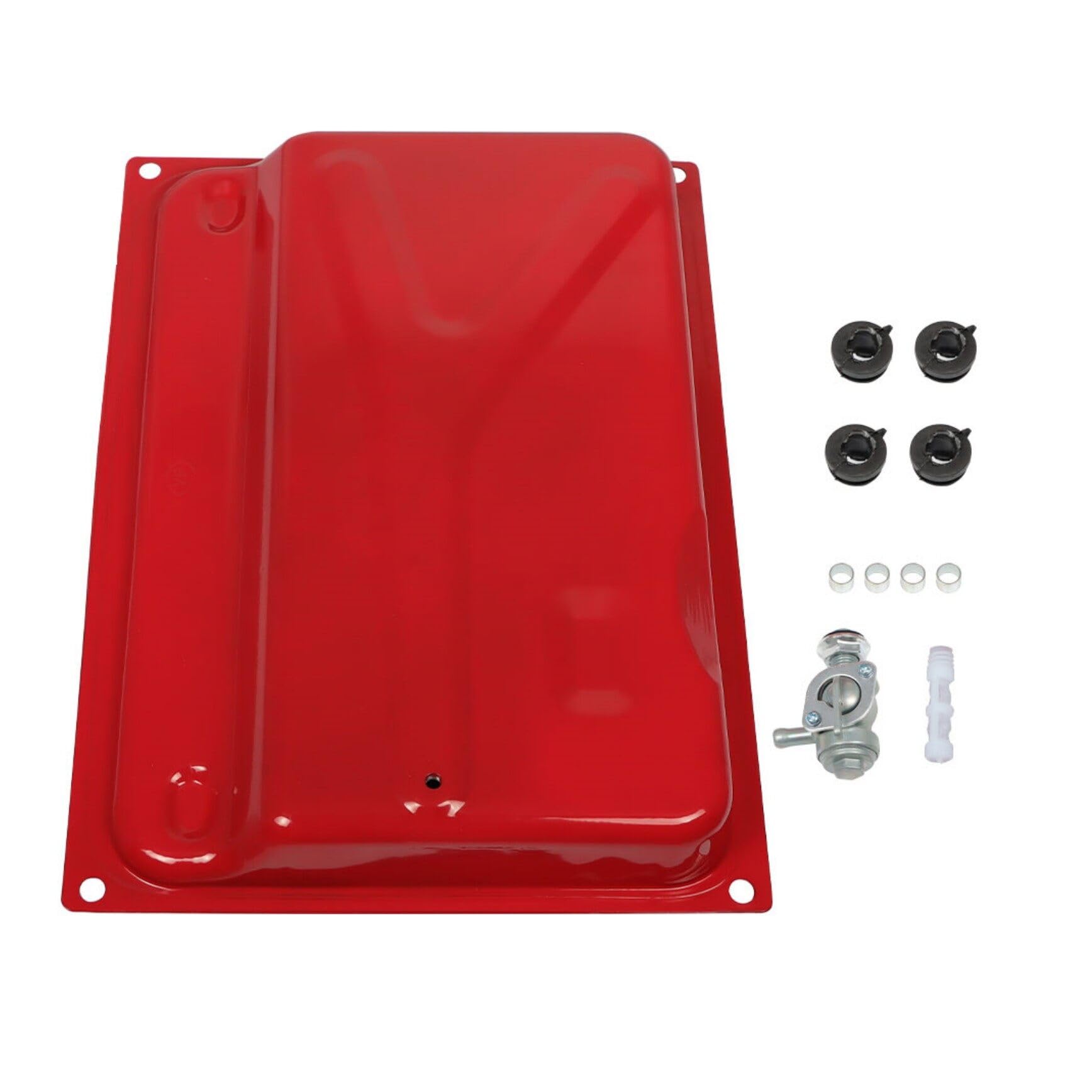 Amazon.com : YSMN 6500W Red 6.6 Gallon (US) Generator Fuel Tank ...