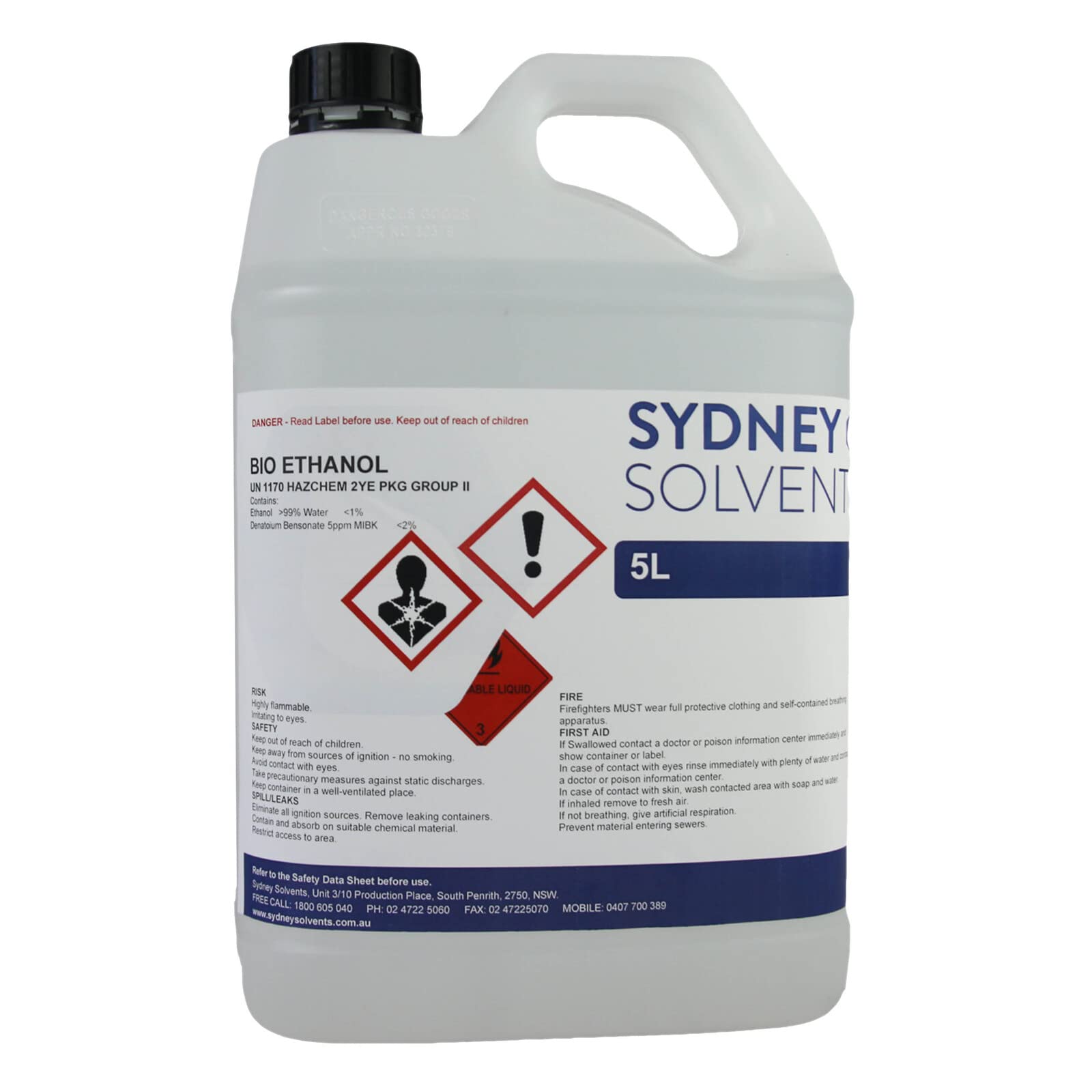 BioEthanol 5 Litre : Amazon.com.au: Home Improvement