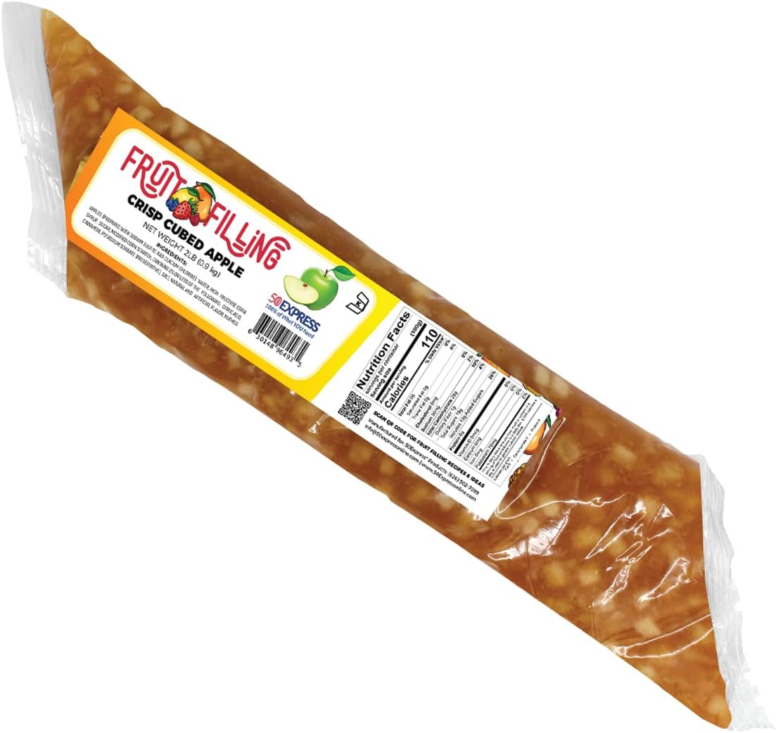 Amazon.com: 50Express® Single Fruit Filling Sleeve (2lb Sleeve) (Crisp ...