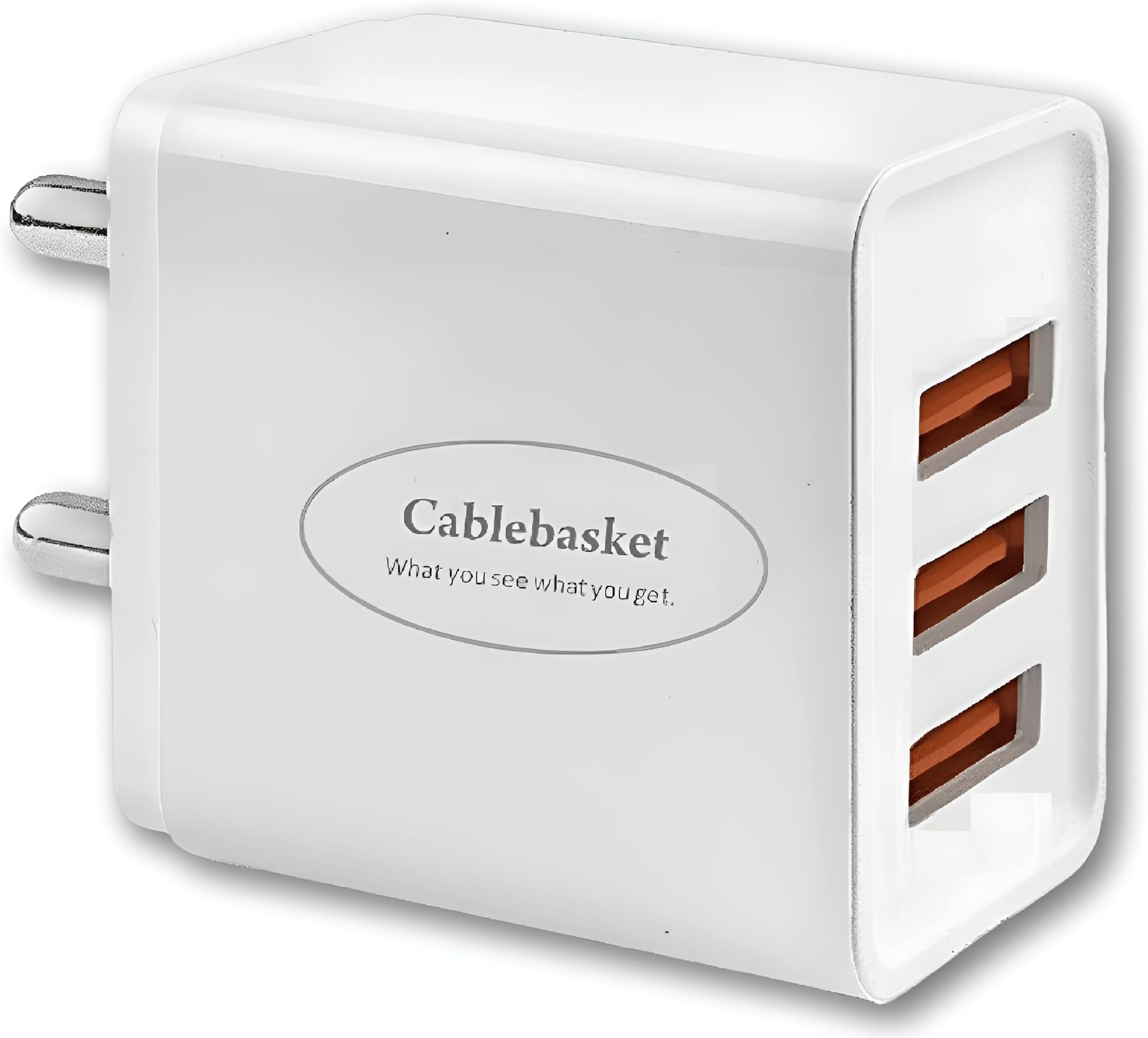 Regor [4 Port] 5 Amp Wall Charger Adapter/BIS Certified/Indian Plug for ...