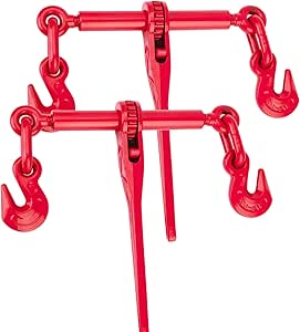 Amazon.com: Chain Binder 3/8-1/2 Inch Ratchet Load Binder Working ...