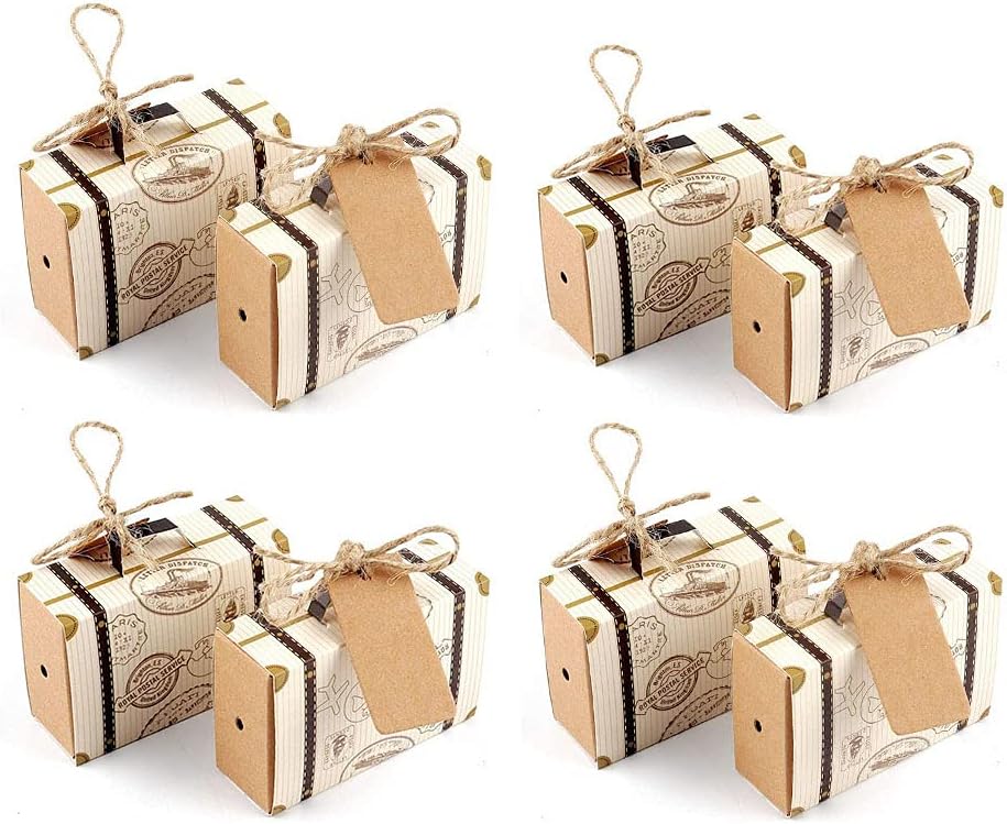 Amazon.com: VstarOne 40 pcs Small Candy Box Candy Treat Gift Boxes Mini ...