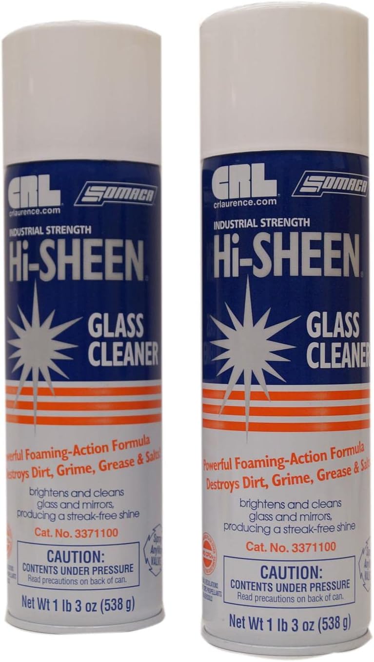 Amazon.com: Hi-Sheen Glass Cleaner - 2 Pack : Health & Household