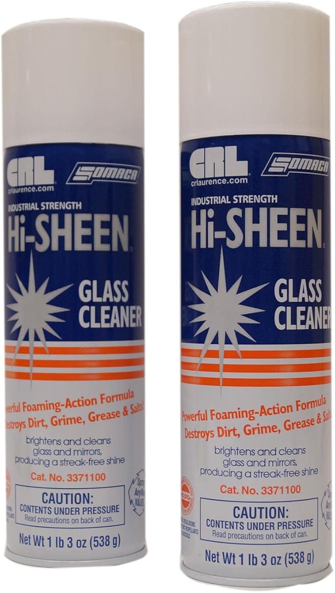 Amazon.com: Hi-Sheen Glass Cleaner - 2 Pack : Health & Household