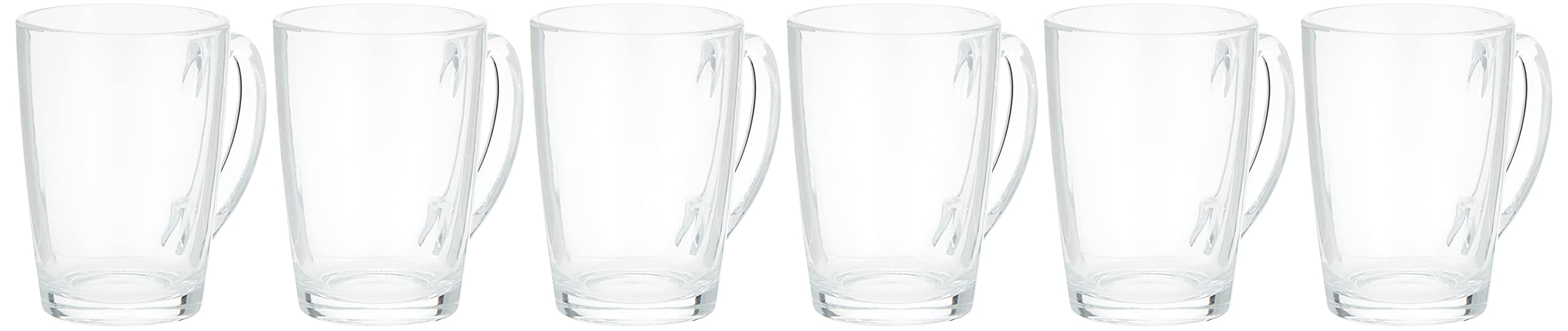 Luminarc A Set Of Tea Cups 6 Piece Clear J5973 | Desertcart Japan