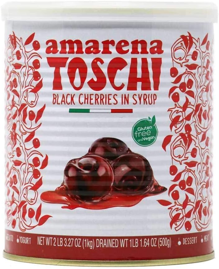 Amazon.com : Amarena Cherries by Toschi - 10.6 ounce (10.6 ounce ...