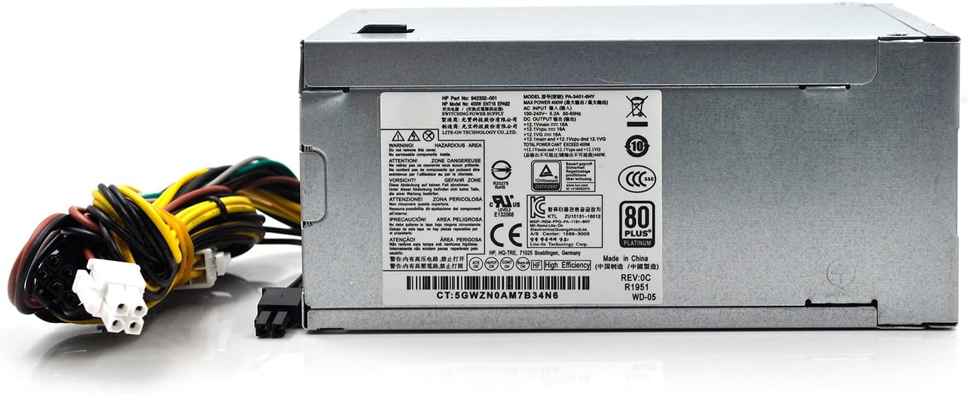 Amazon.com: 942332-001 400W Power Supply Compatible with HP 280 285 288 ...
