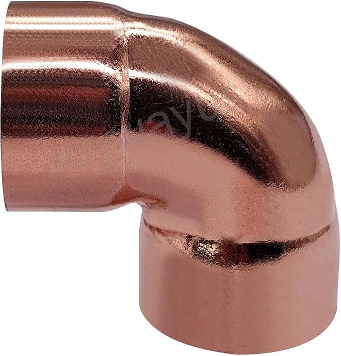 Amazon.com: Joywayus 1PCS 1-1/4" Copper 90 Degree Elbow Coupling Sweat ...