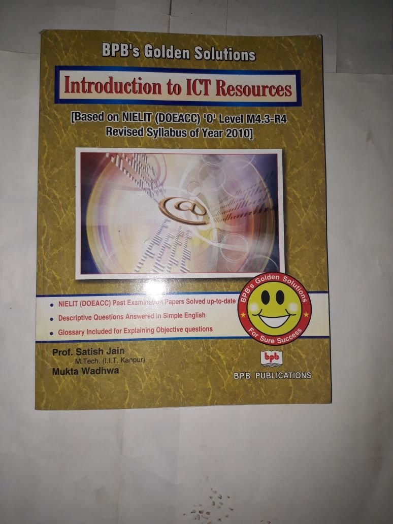 Amazon.in: Buy Introduction to ICT Resources BY BPB GOLDEN SOLUTIONS Book Online at Low Prices ...